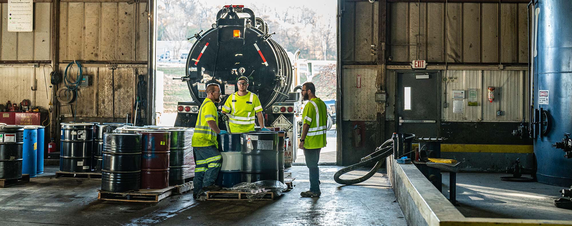 Vacuum Truck Services for Liquid & Solid Waste in Midwest Illinois